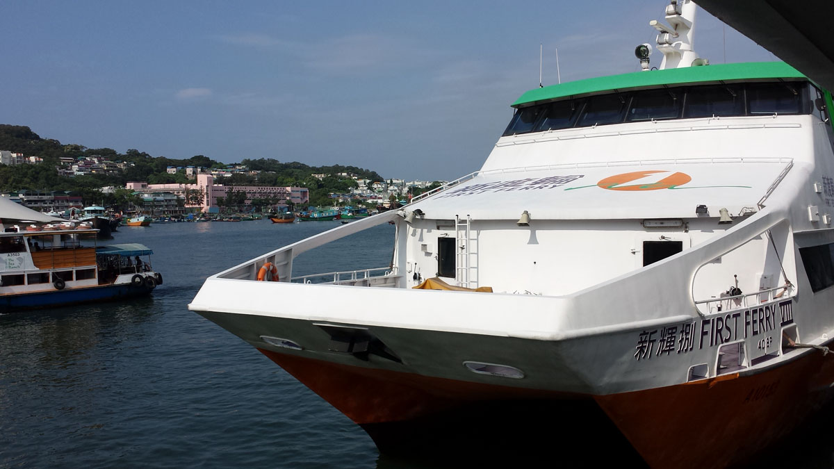 Fast Ferry in Cheung Chau Harbour - Cheung Chau Gallery